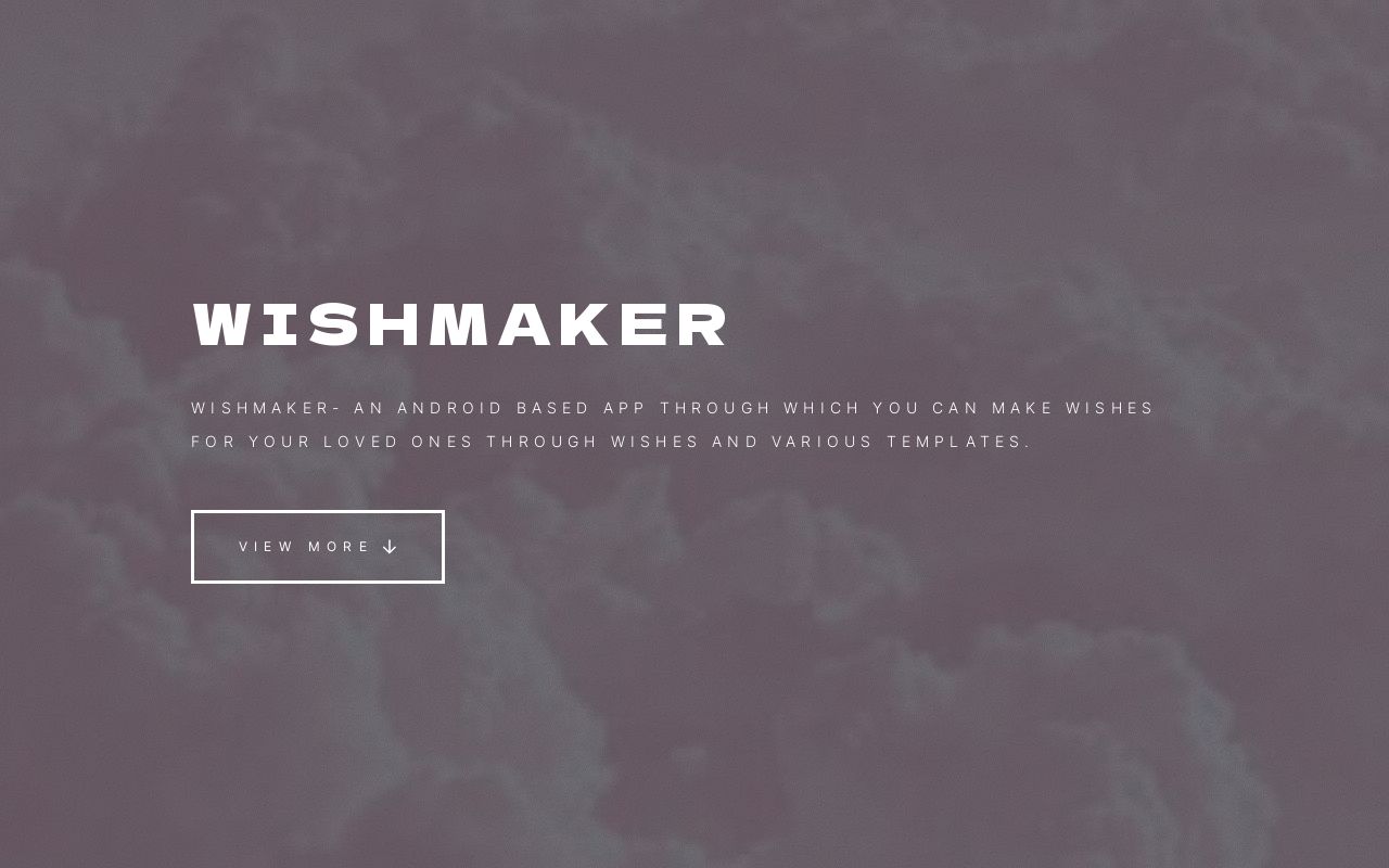 WishMaker- an android app